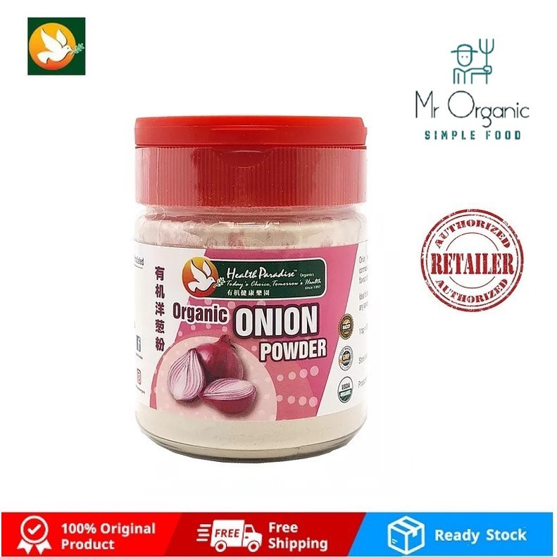 Health Paradise Organic Onion Powder 100gm (bottle) | Shopee Malaysia