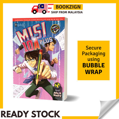 Buku Komik-M: Misi 10A Plus oleh Nazry Salam, Afiq Salam Buku Komik M ...