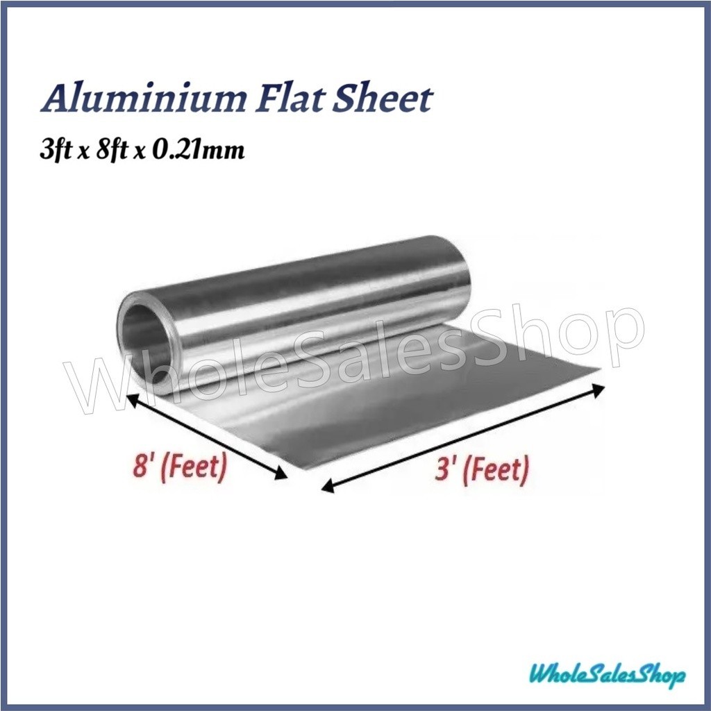 3FT X 8FT Aluminium Flat Sheet 3ft x 8ft x 0.21mm (+/-) keping ...