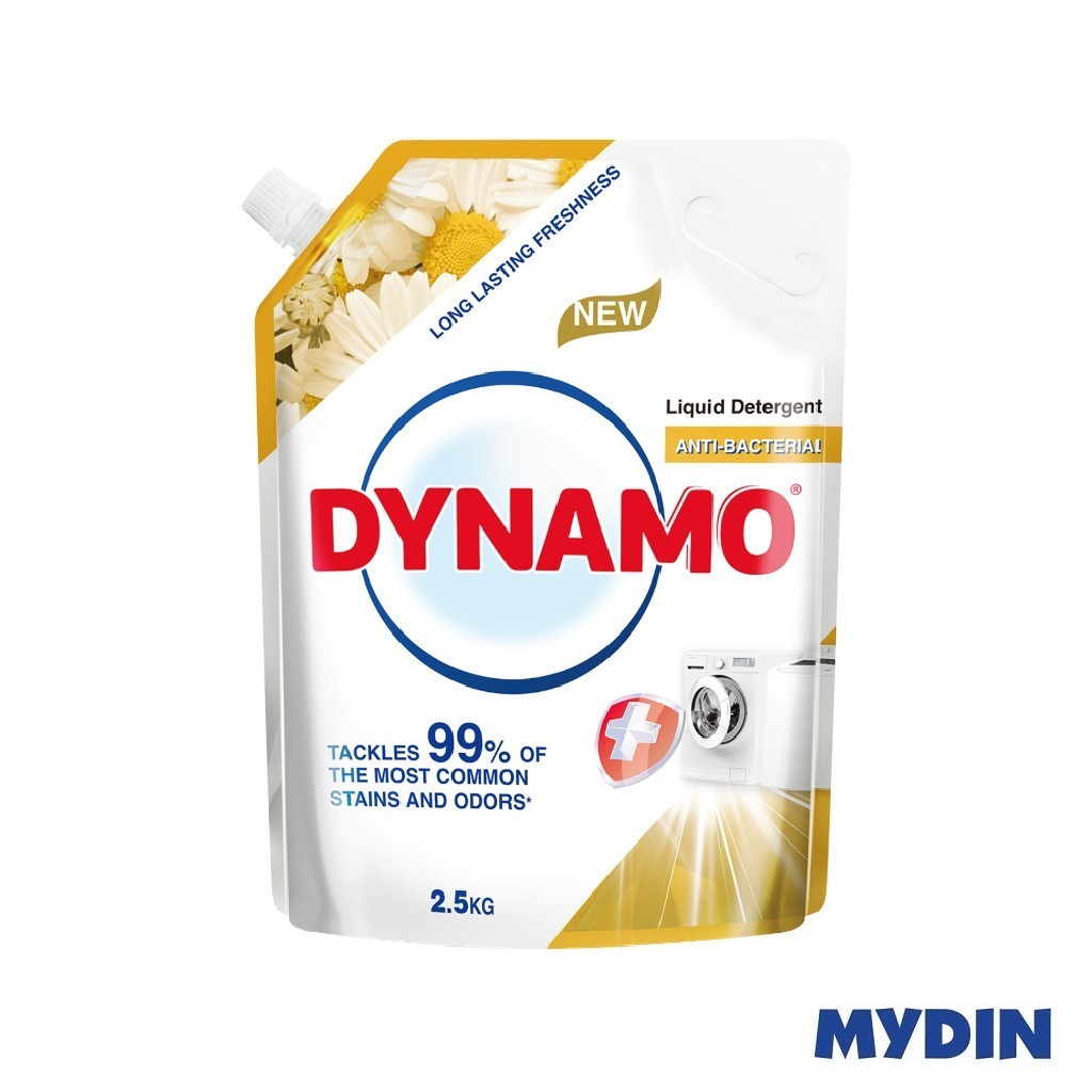 Dynamo Detergent Liquid - Anti-Bacterial (2.5kg) | Shopee Malaysia