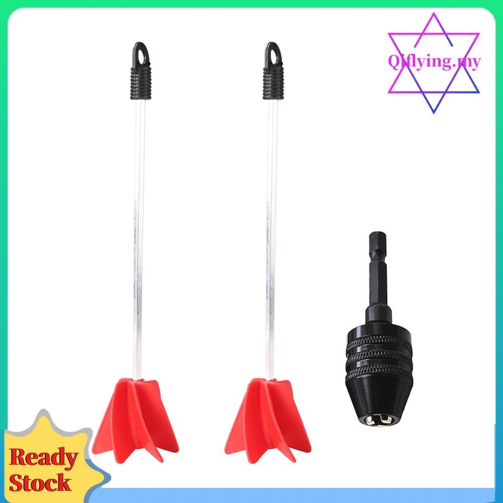 Epoxy Mixing Stick Putty Cement Paint Mixer Attachment with Drill Chuck ...