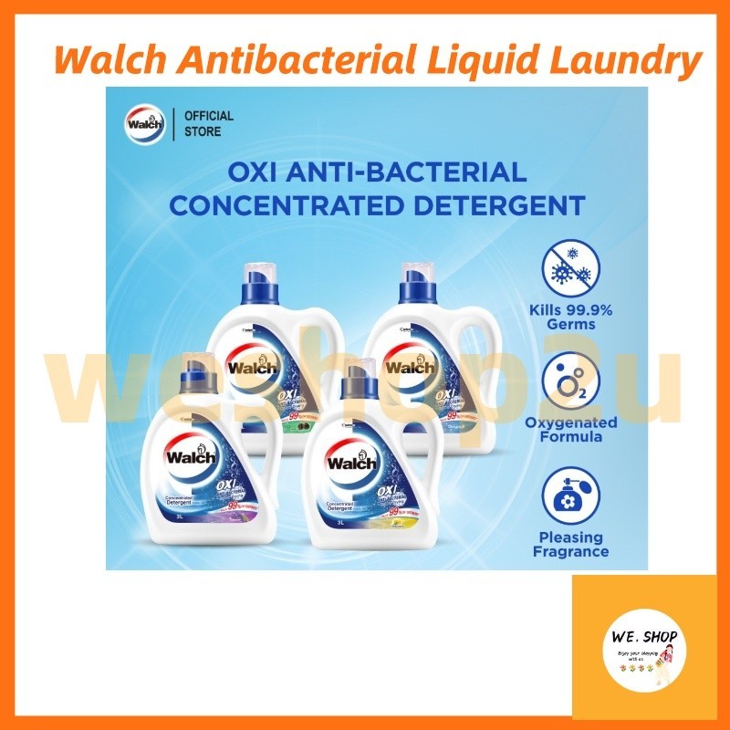 (LIVE) Walch OXI Clean Anti-Bacterial Concentrated Detergent (3L ...