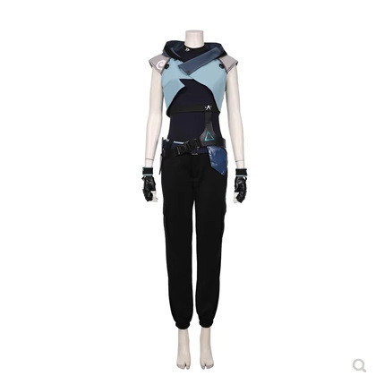 Fearless Contract Valorant Game Cos Jett Same Cosplay Full Set Costume ...