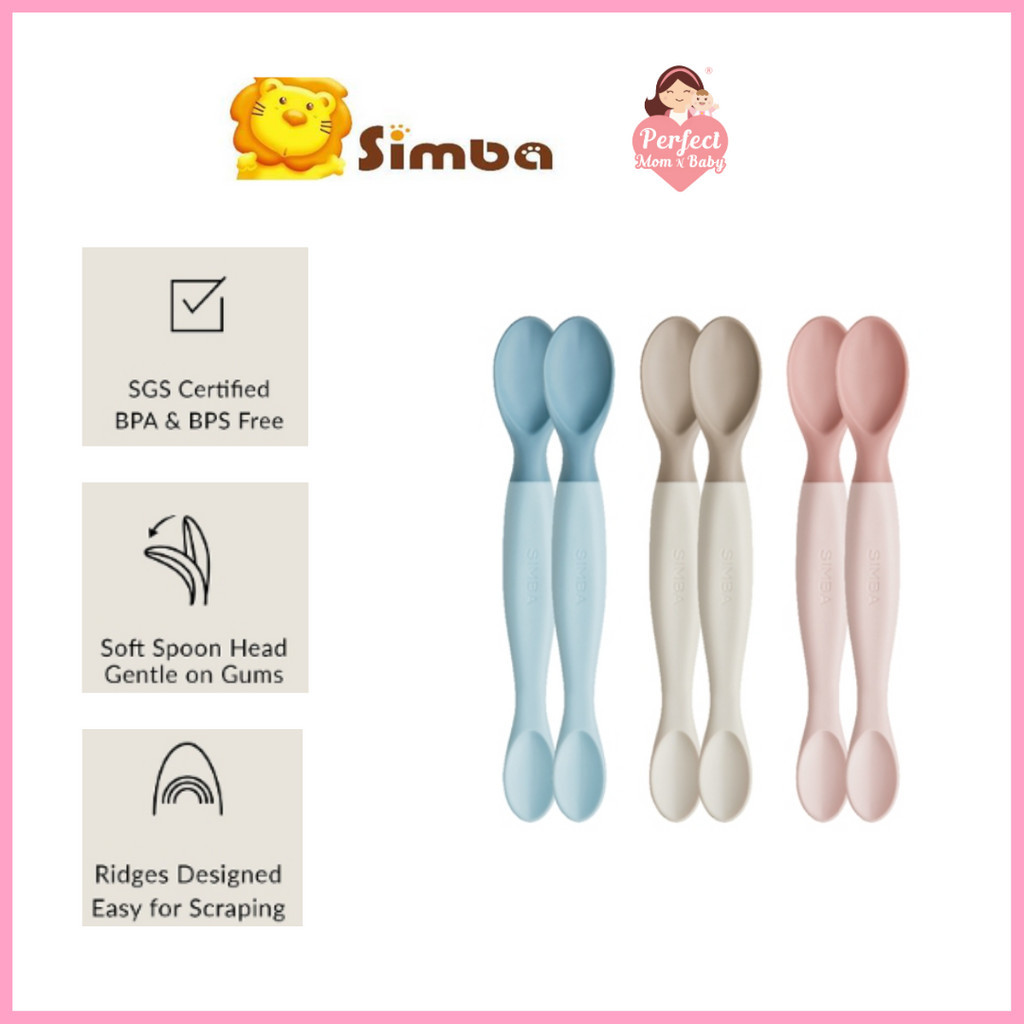 SIMBA Yummy Starter Feeding Spoon-2 pcs | Shopee Malaysia