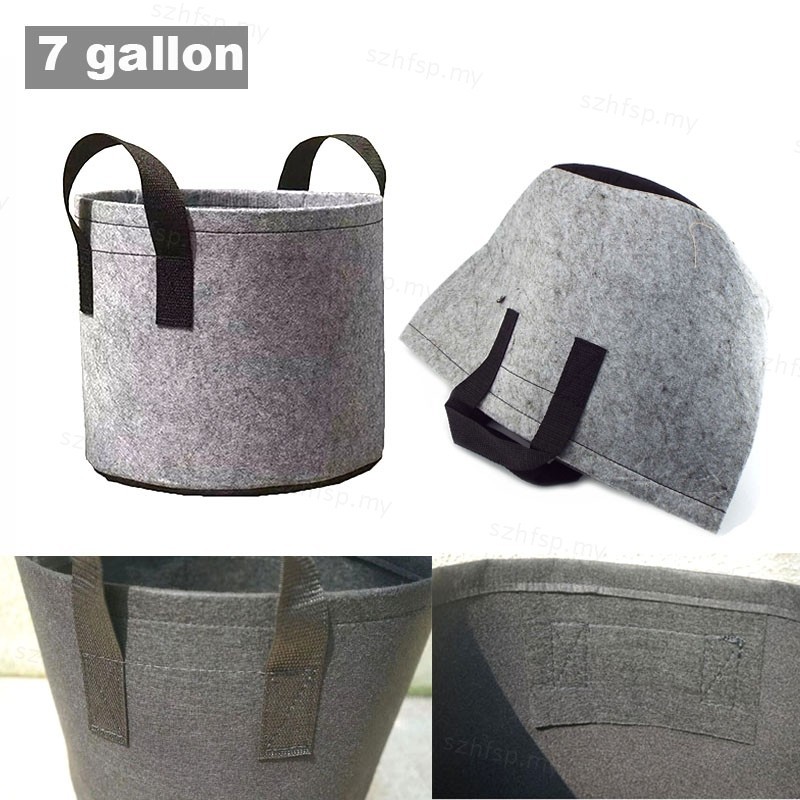 Fabric Garden Potato Grow Container Bag Plant Growing Bag Flower Pots ...