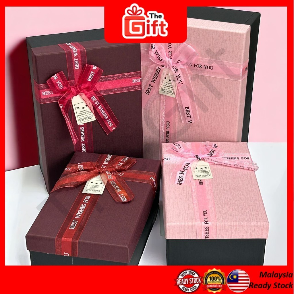 The Gift Gift Box Kotak Hadiah Bouquet Box Suprise Box Cenderahati ...