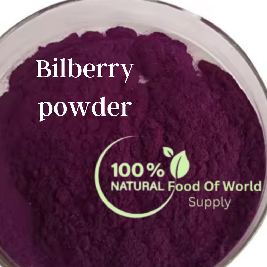Bilberry Extract Powder 30g - 250g Serbuk Ekstrak Bilberry 越橘粉 提取物 ...