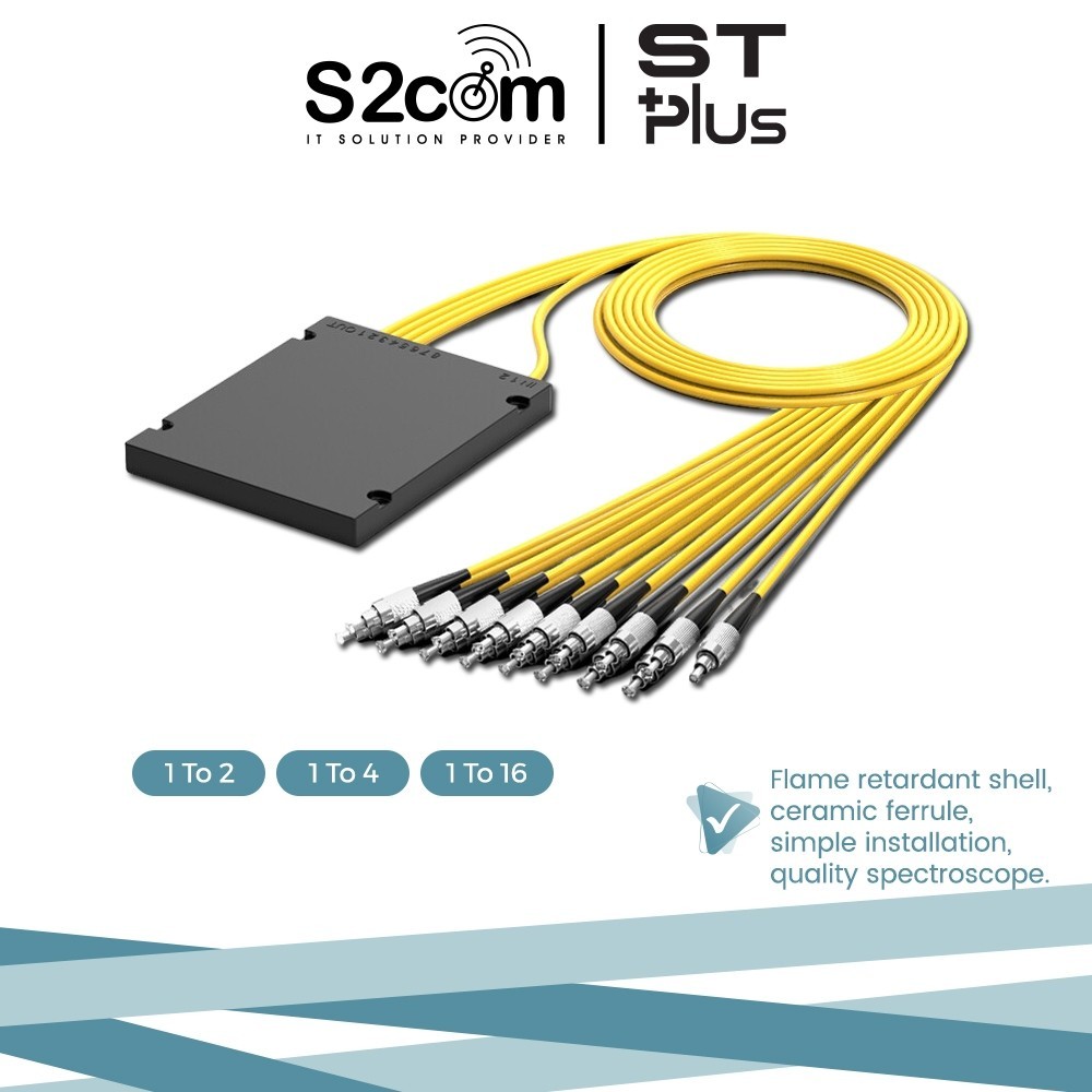 FC/UPC Singlemode Multimode Fiber Optic PLC Splitter | Shopee Malaysia