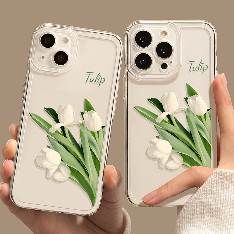 Tulip Phone Case For Vivo X90 Pro Plus X80 X70 X60 X50 X30 Pro Y20 Y20i ...
