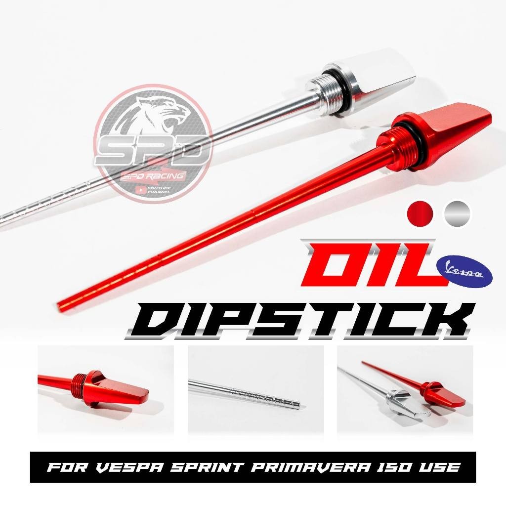 Engine Oil Dipstick Vespa Sprint Primavera GTS150 Plug Screw Cap ...