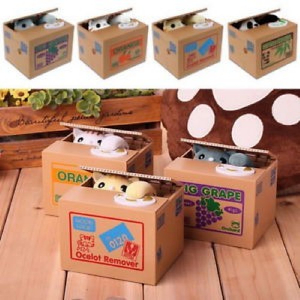 CAT DESIGN! Tabung Kucing Tabung Simpan Duit Syiling Tabung Duit Cat ...