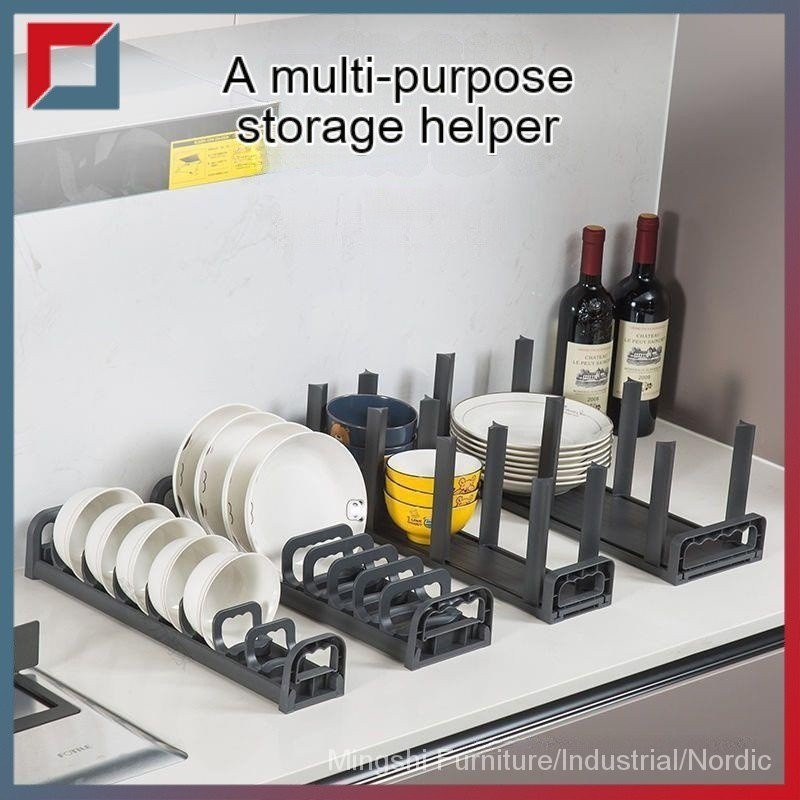 Bowl and basket storage rack drawer built-in kitchen dish cabinet ...