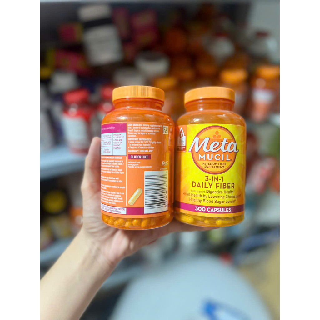 MetaMucil Fiber Supplement 300 tablets | Shopee Malaysia
