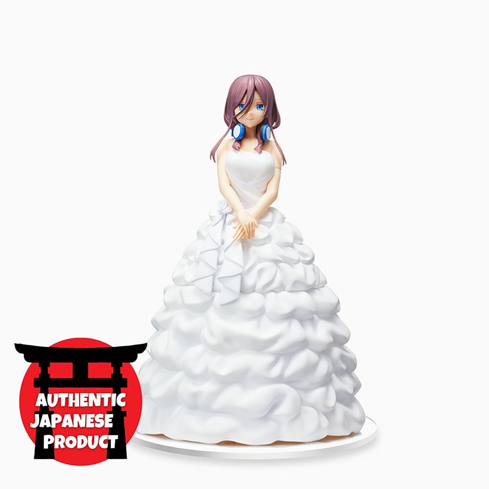 THE QUINTESSENTIAL QUINTUPLETS SuperPremiumFigure MIKU NAKANO Bride Ver ...