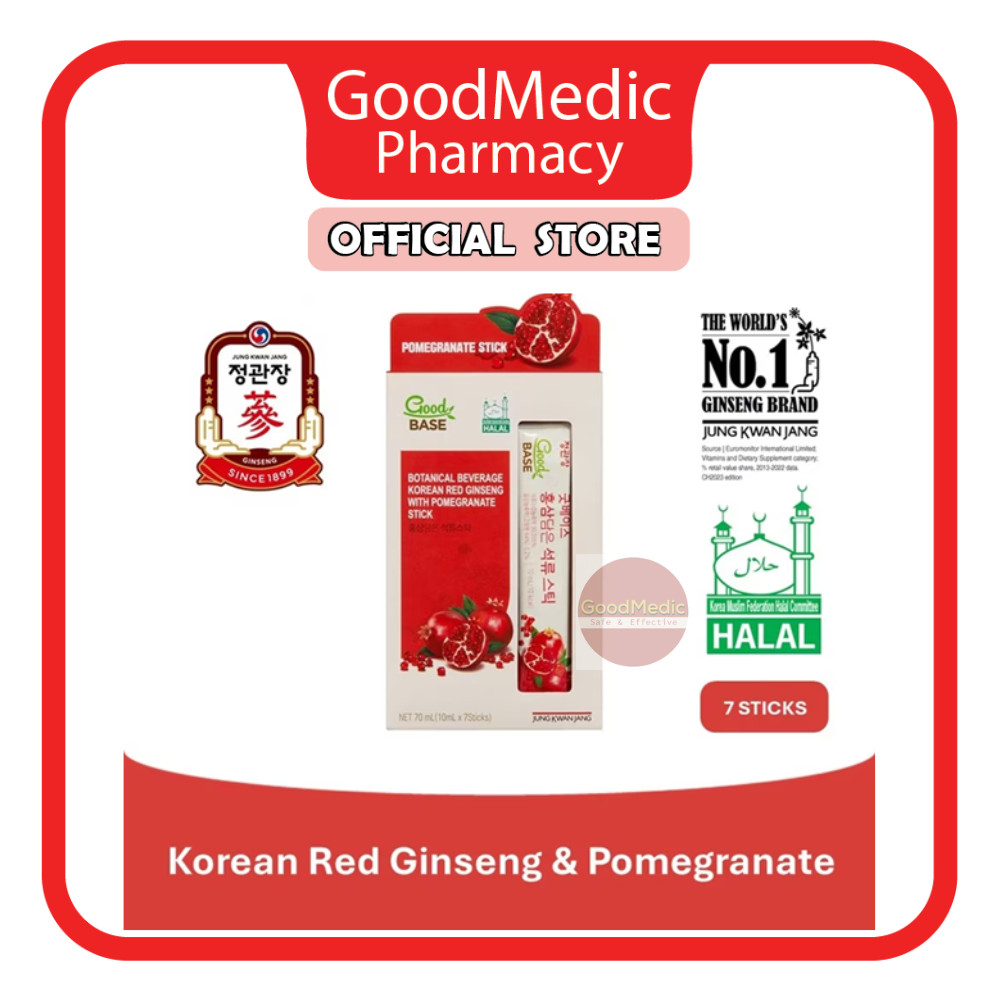 Good BASE Jung Kwan Jang Korea Red Ginseng with Pomegranate Halal ...