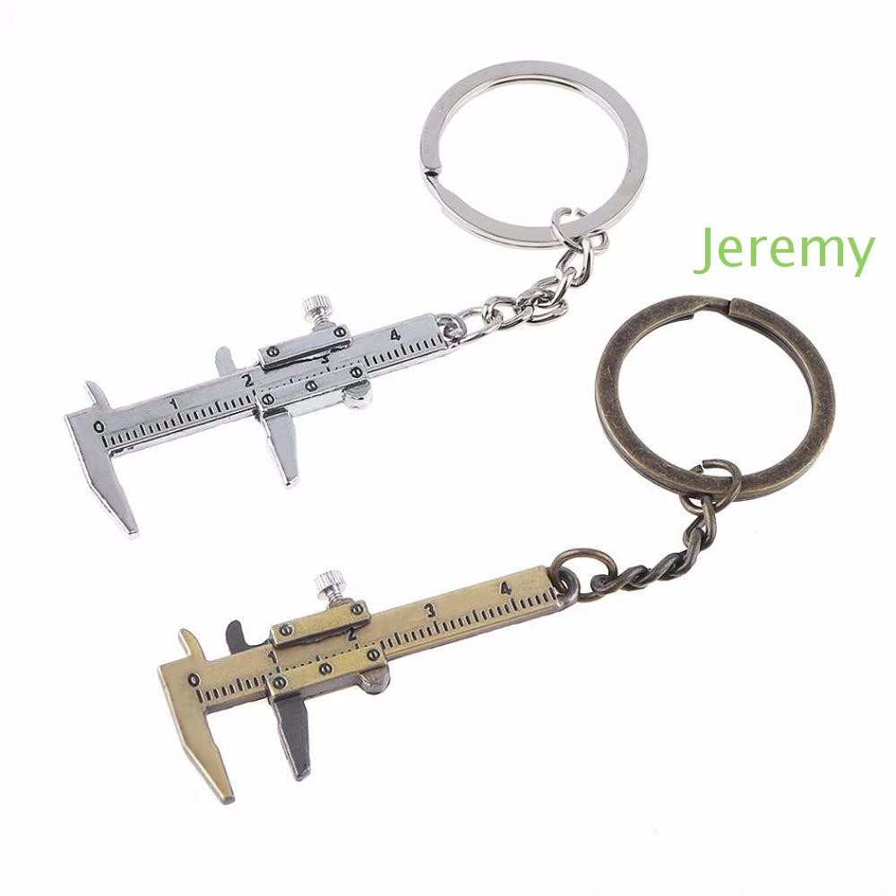JEREMY1 Vernier Caliper Keychain Mobile Subsection Pendant Adjustable ...