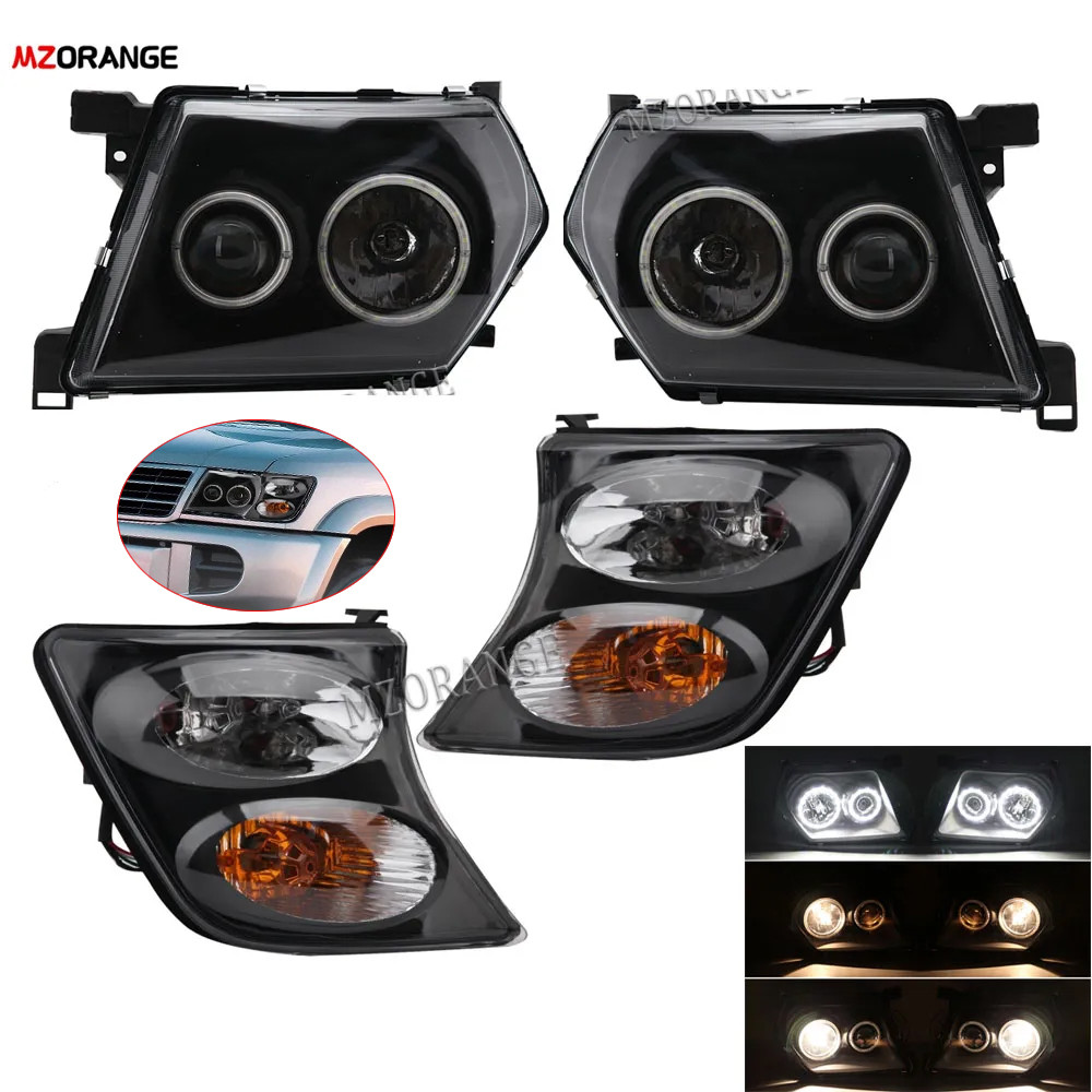 for Nissan Patrol Y60 Y61 2001 2002 2003 2004 Headlight Corner Light Lamp Headlamp Front Bumper ...