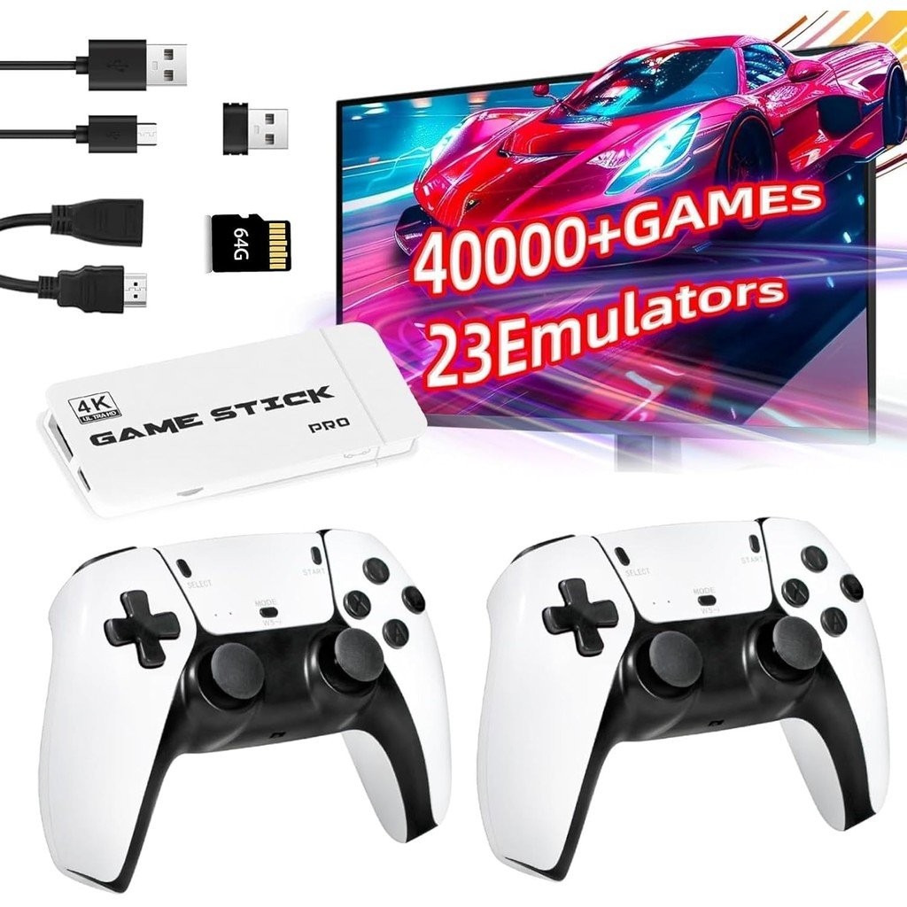 Tambahan dengan Pure Supports AdvancedRetro Game Console Stick Game ...