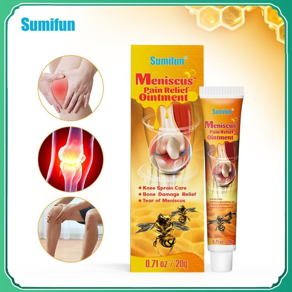 Sumifun Cream Bee Venom Knee Pain Meniscus Pain Relief Ointment Relief Joint Pain Swelling On ...