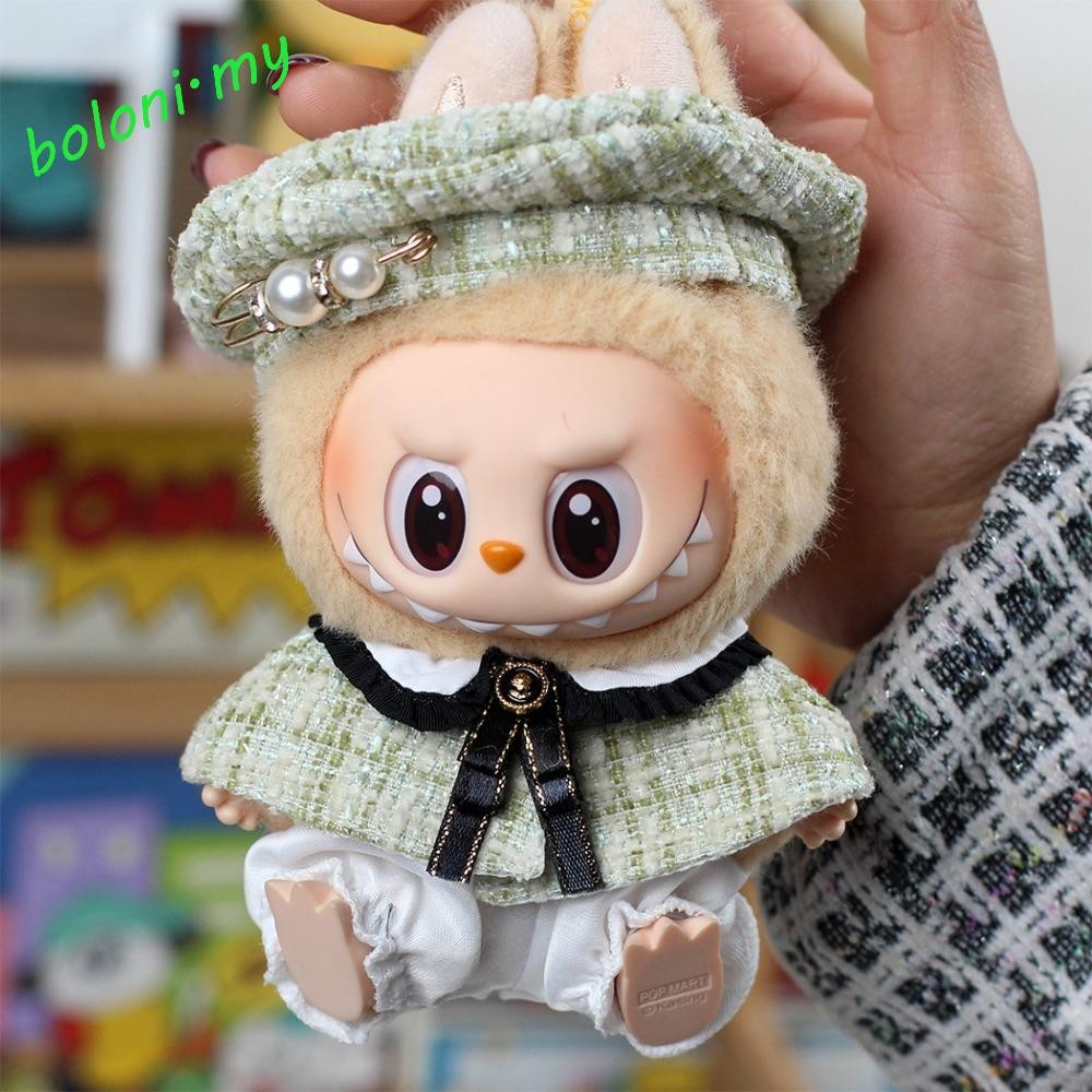 [COD] Sitting Party Labubu Doll Clothes, Luxury Style Cloak Labubu Doll ...