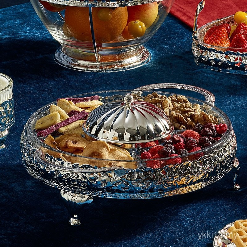 Queen Anne Five-Grid Appetizer Vegetable Utensils Western Food Cold ...