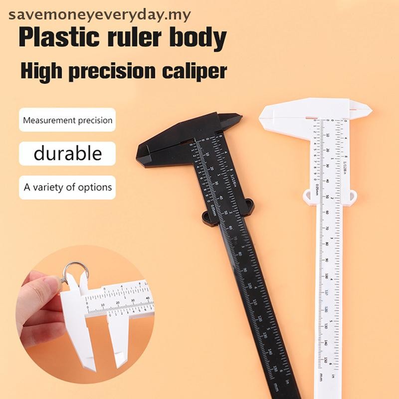 [savemoney] Mini Plastic Calipers DIY Tool Woodworking Metalworking ...