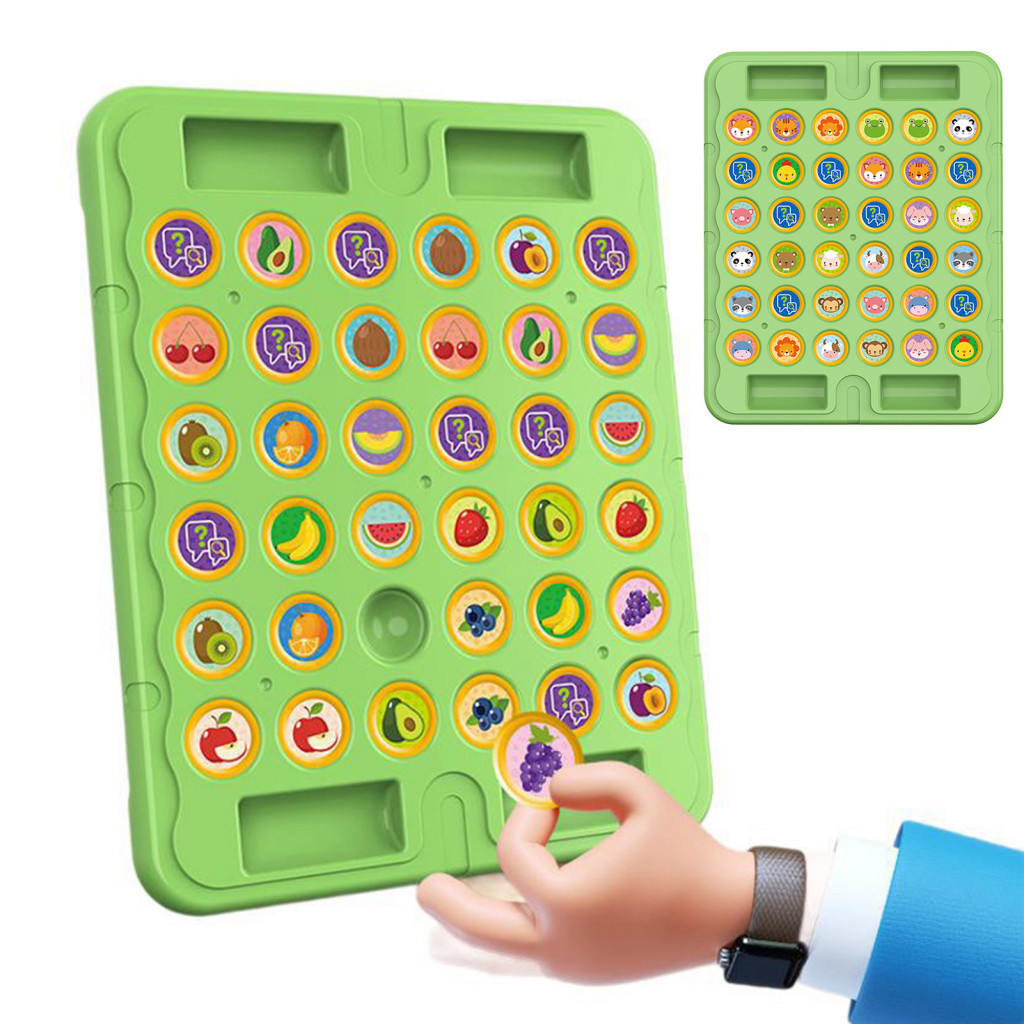 Memory Chess Matching Game Flip Chess Fun Game for Kids 2 Player ...