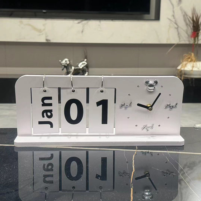 Jam kreatif alat letak barang ruang tamu jam meja moden dan sederhana ...