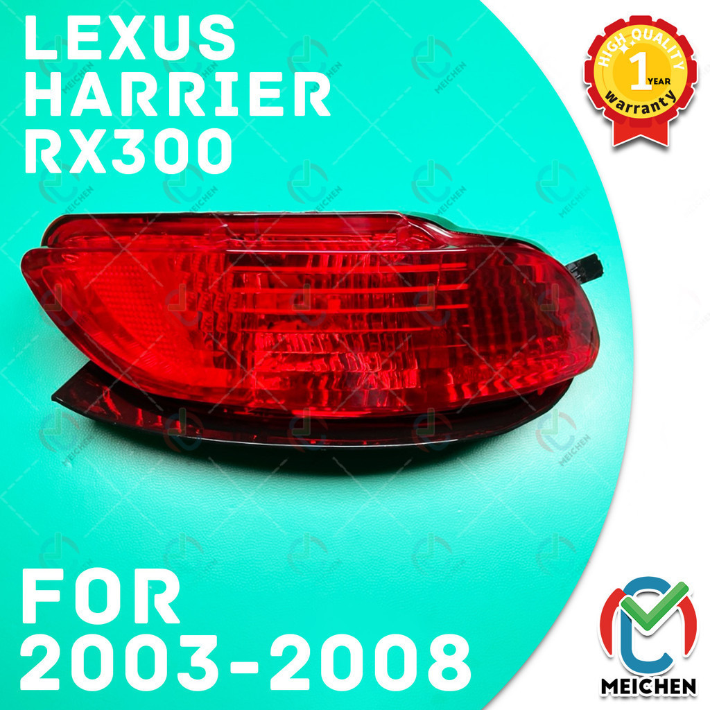Toyota Lexus Harrier ACU30 MCU30 RX300 RX350 2003-2008 rear bumper fog ...