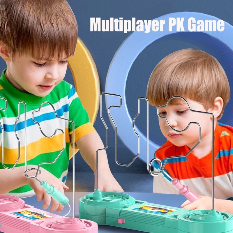 Don't Buzz The Wire Game Test Hand Buzzer Skill Party Game for Children ...