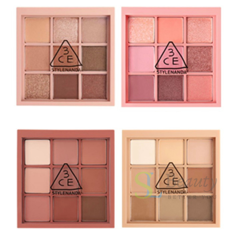 3CE Nine Colors Eyeshadow PALETTE MULTI EYE COLOR 8.5g | SL Beauty ...