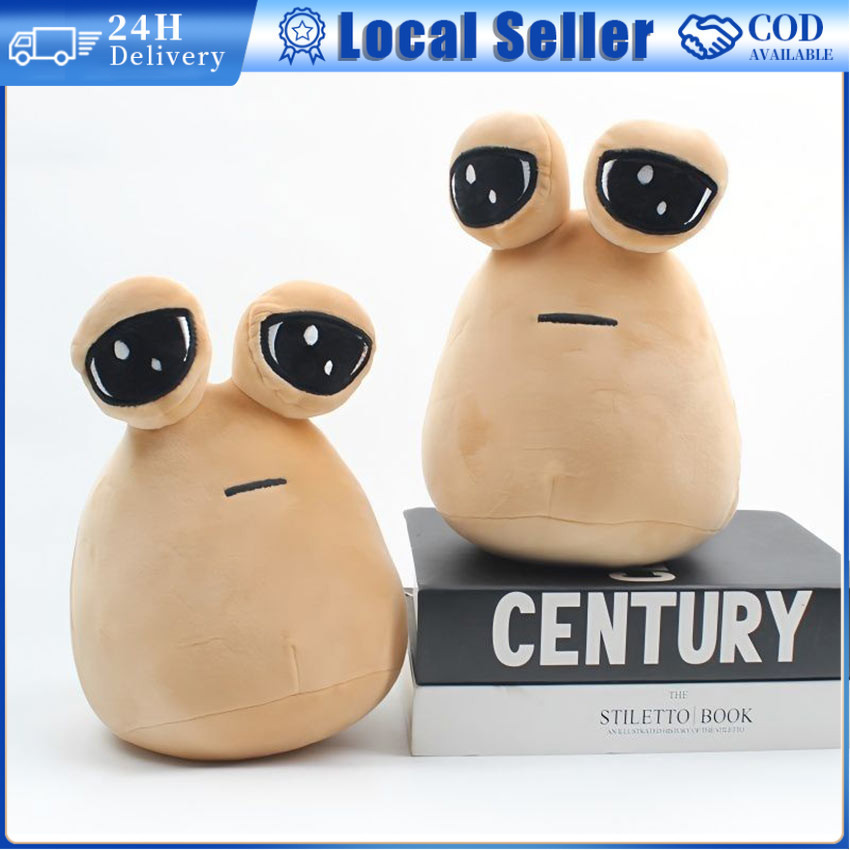 18cm/23cm My Pet Alien Pou Plush Toy cartoon Plushie Stuffed Animal ...