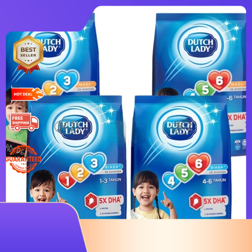 DUTCH LADY 123/456 550G | Shopee Malaysia
