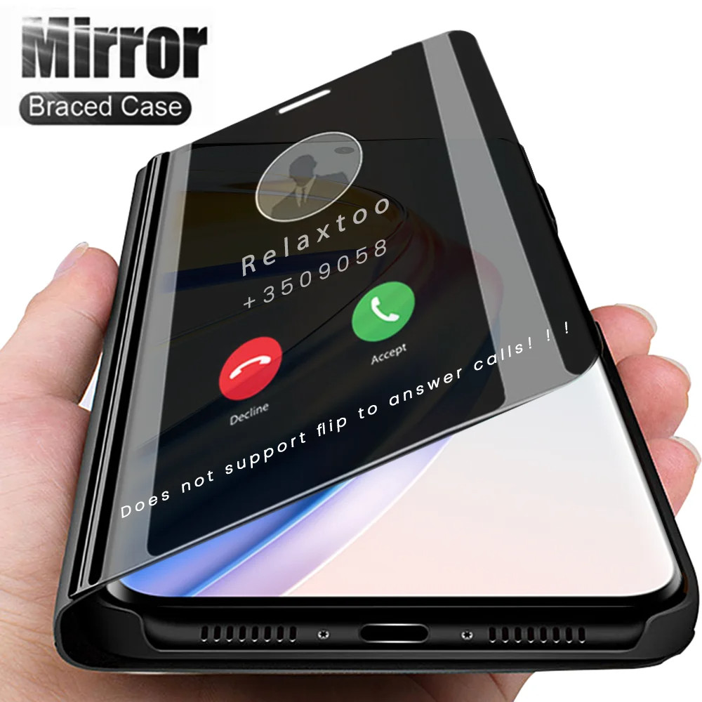 HonorX9b 5G Case Smart Mirror Flip Coques for Honor X9b X50 X 9b X9 b ...