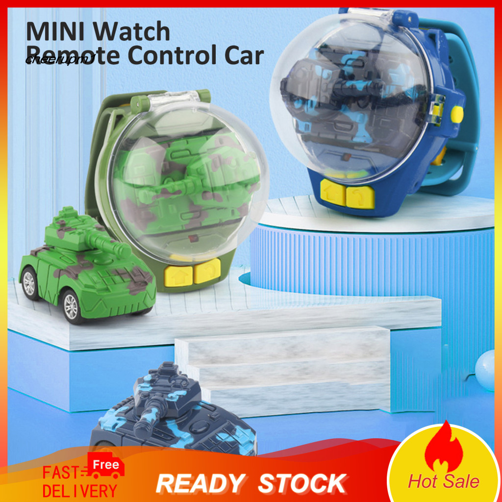 CHEER Watch Car Toy Wristwatch Car Toy Mini Rechargeable Racing Car Toy ...