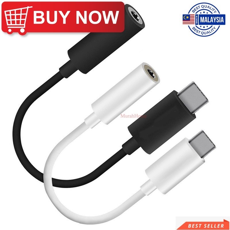 MH USB Type C to 3.5mm Audio Dongle Converter USB-C To 3.5 Mm Earphone Audio Jack Adapter/ Type ...