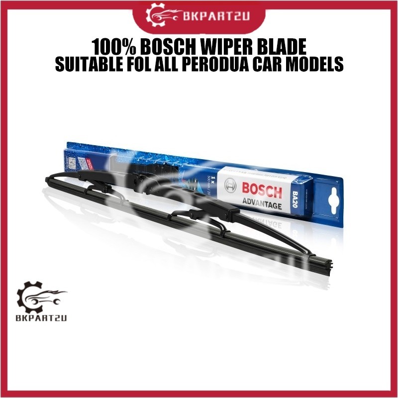 100% BOSCH WIPER BLADE SUITABLE FOL ALL PERODUA CAR MODEL ALZA AXIA ...
