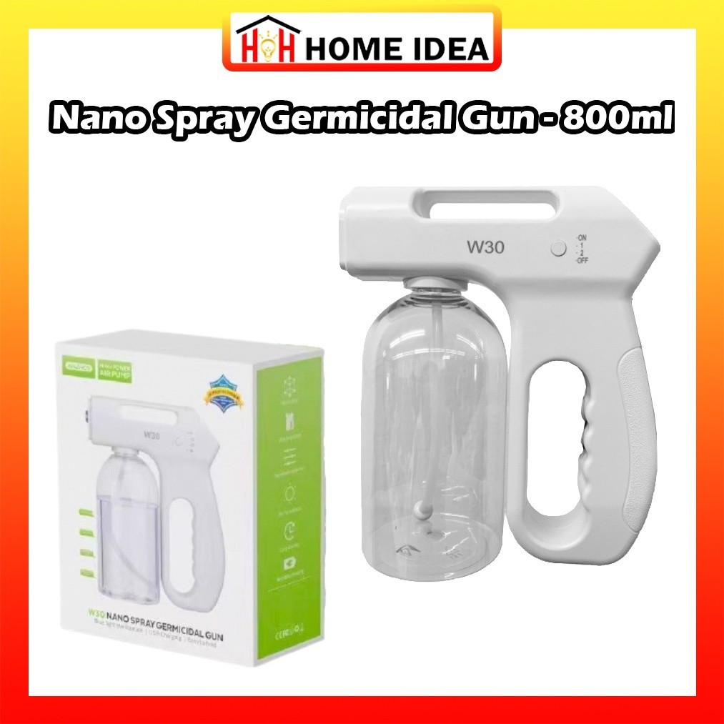 W30 Nano Spray Germicidal Gun Wireless Nano Sprayer Rechargeable Spray ...
