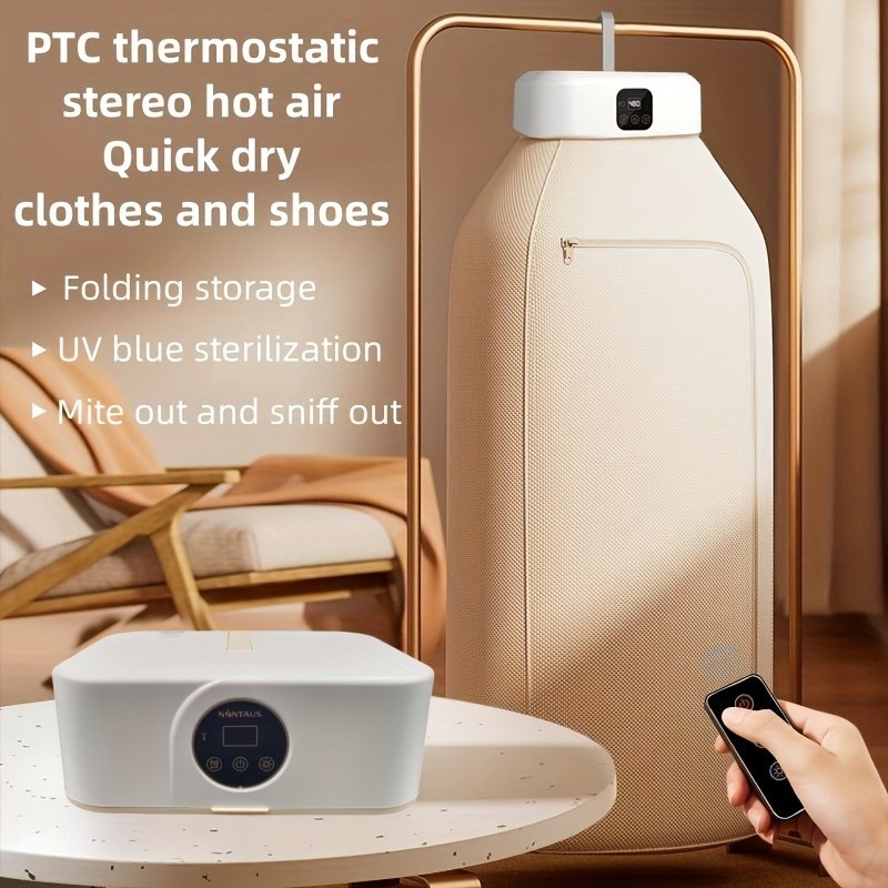 Portable Clothes Dryer Machine 600W Smart and Convenient Quick-drying ...