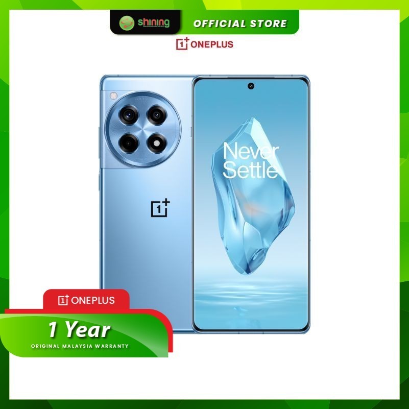 OnePlus 12R 5G(CPH2609)(16GB RAM 256GB ROM)(Cool Blue) | Shopee Malaysia