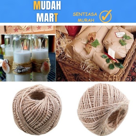 Natural Jute Hemp Linen Rope Twine String Cord Shank Craft String DIY ...