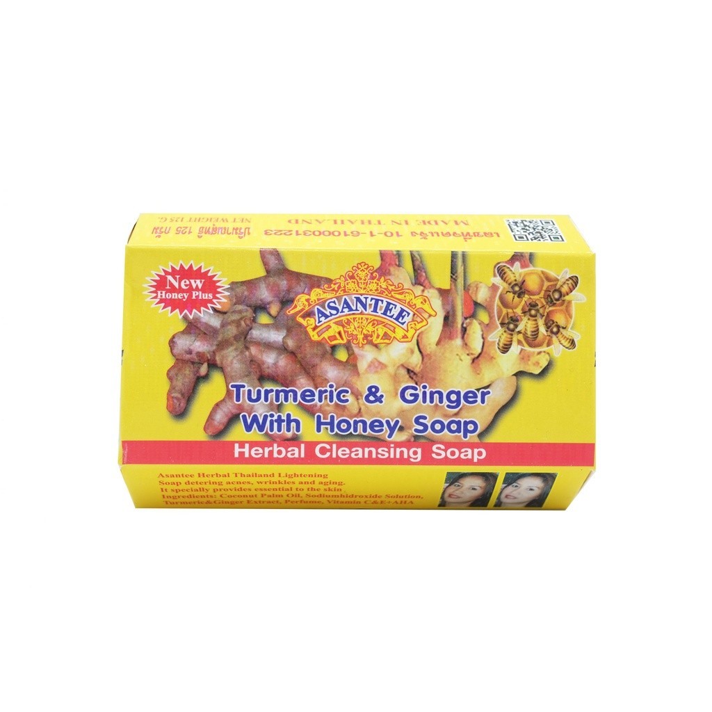 ASANTEE Turmeric & Ginger With Honey Soap 125g | Shopee Malaysia