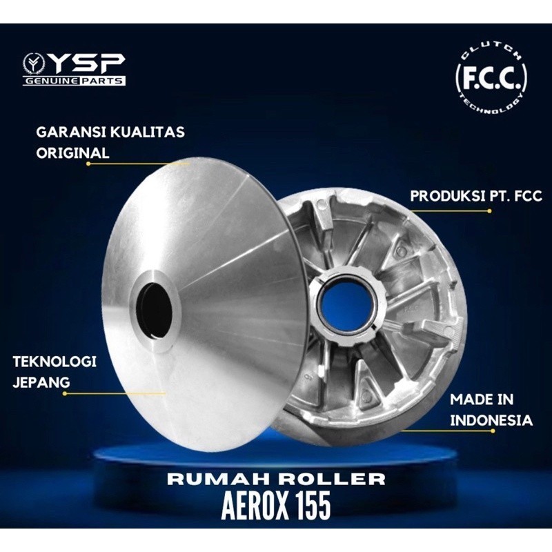 (YSP) Roller Only AEROX 155cc B63 Housing Original FCC FACE COMP MOISTURIZING DRIVE 22110 RMH ...