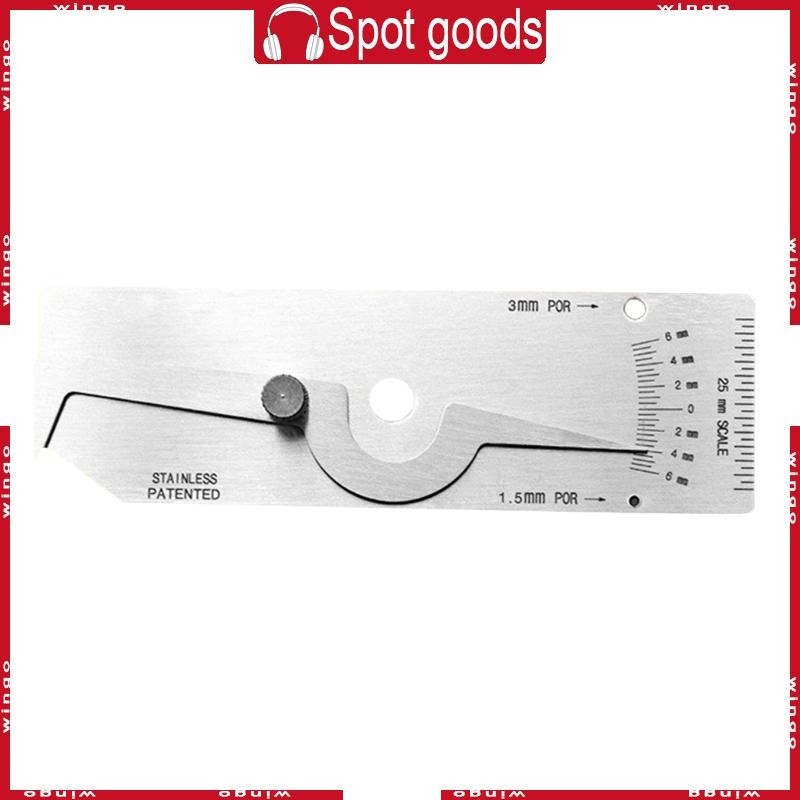 WIN Durable V-Wac Welding Gauge-Weld Seam-Biting Edge Undercut ...