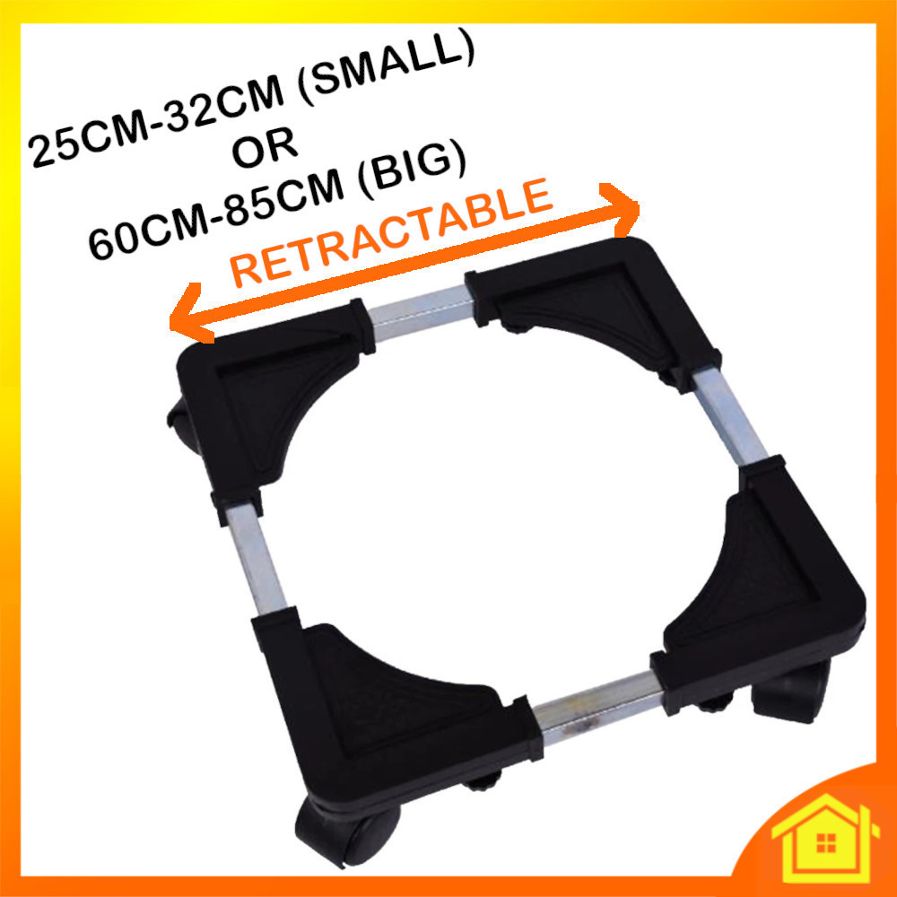 [OneHome] Washing Machine Trolley Adjustable Movable Base Holder Mesin ...
