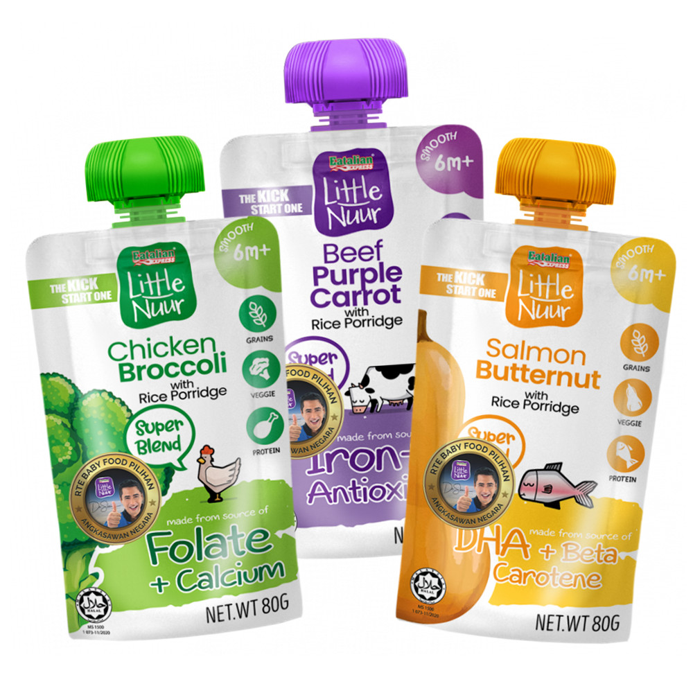 Eatalian Express Little Nuur Baby Porridge The Kickstart One Ready to ...