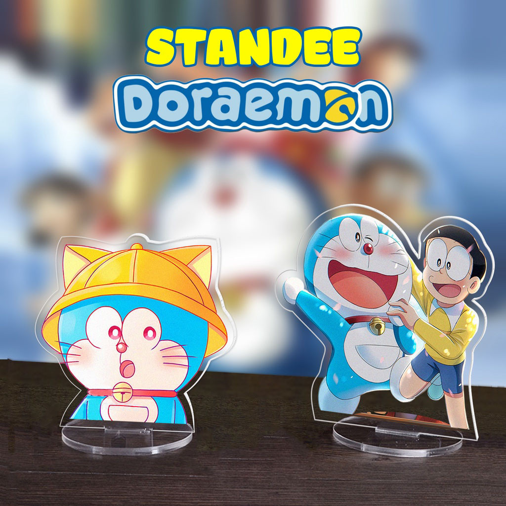 Cute Standee Manga Doraemon Nobita chibi Model Desk Decoration ...
