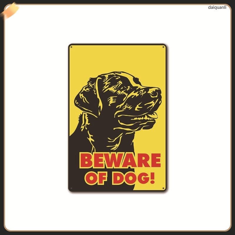 Beware of Dog Warning Sign Dogs Caution Board Signs For Home Yard ...