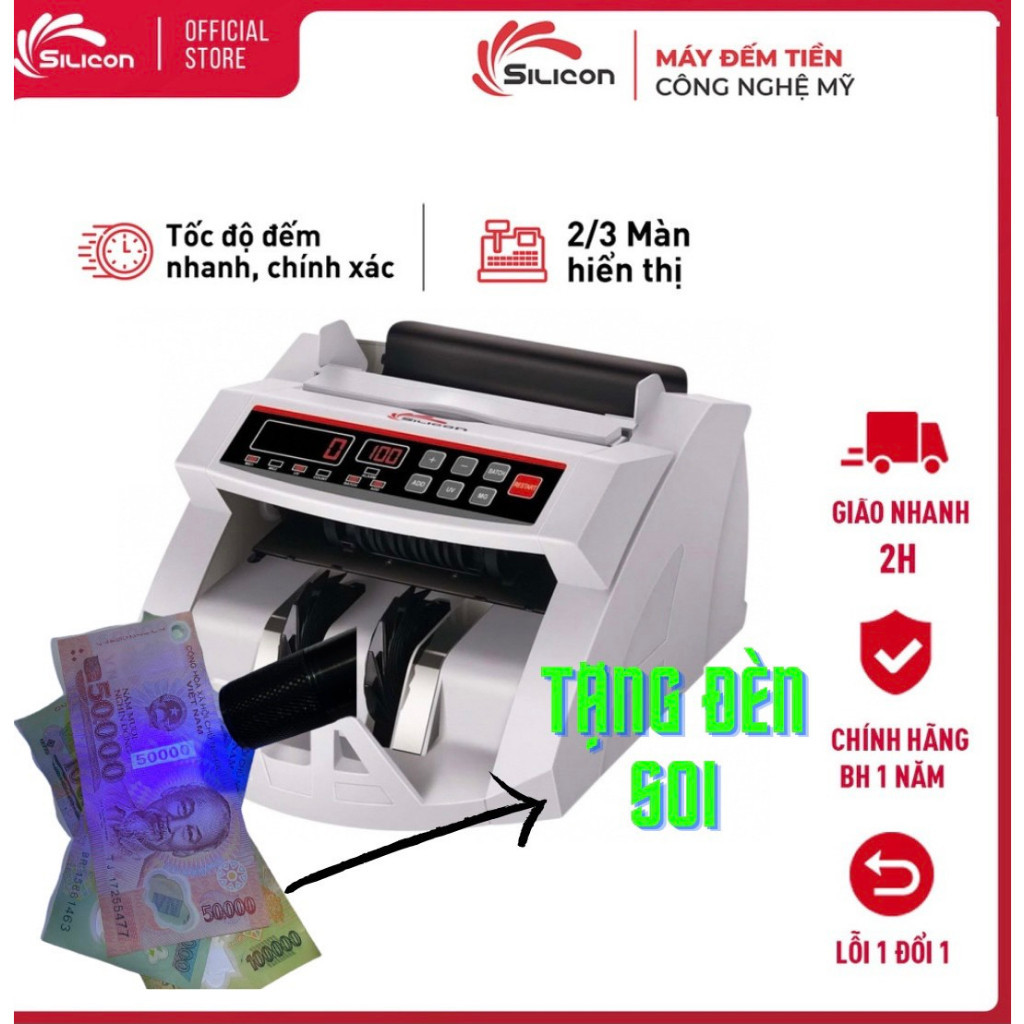 Silicon MC 2200C money counter, compact and convenient design bill ...