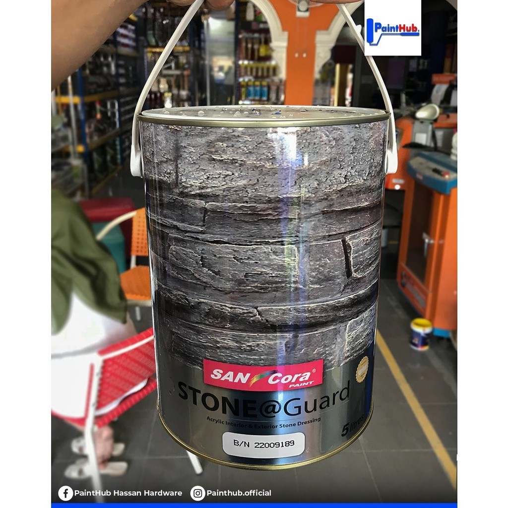 5 Litre SANCORA Stone Guard Glossy Stone Varnish / Tiles Varnish 5 ...